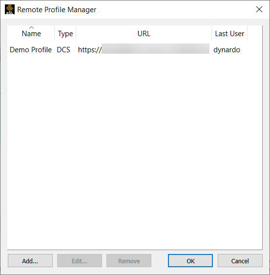 2 20 3 1 Creating A DCS Profile