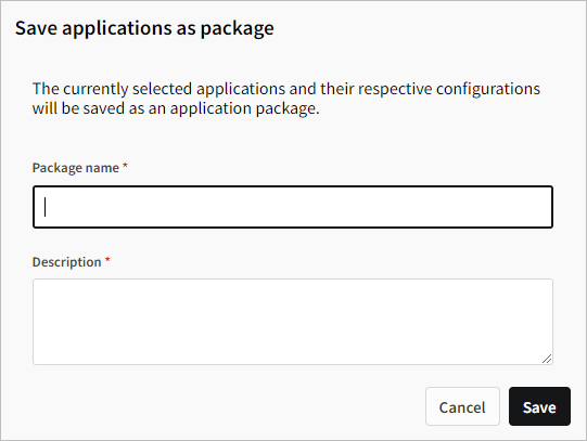 Creating an Application Package Template from an Existing Virtual Desktop