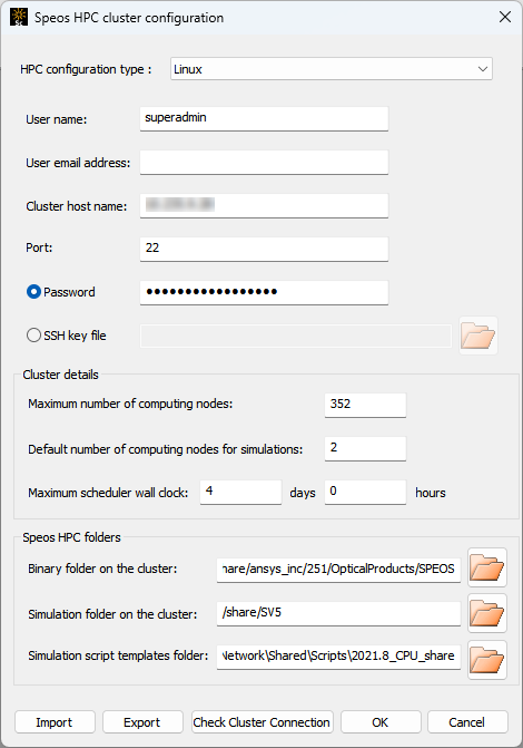 Step 2: Configure SpeosCore and Batch Scripts