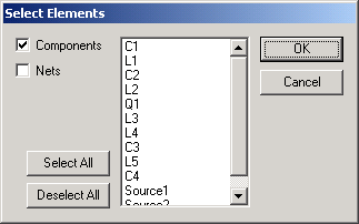 Selecting Components