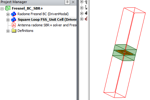 Antenna Radome SBR+ Using Fresnel Boundary