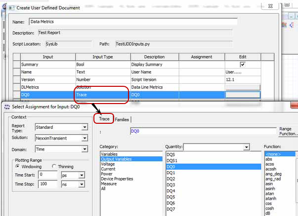 User Defined Documents (UDDs)
