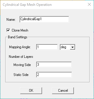 Layers in Band Mesh
