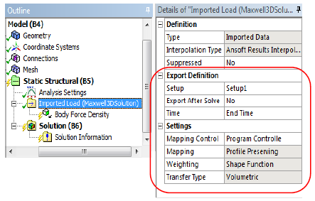Coupling Maxwell with Both Ansys Thermal and Structural via Workbench