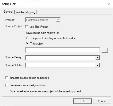 Setup Link (Force)