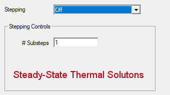 Solution Setup (Thermal)