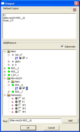 Schematic Design Output Control