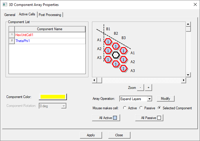 Create Array Command for 3D Component