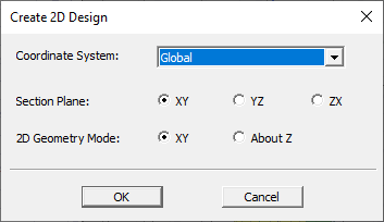 Creating New 2D Designs from 3D Designs