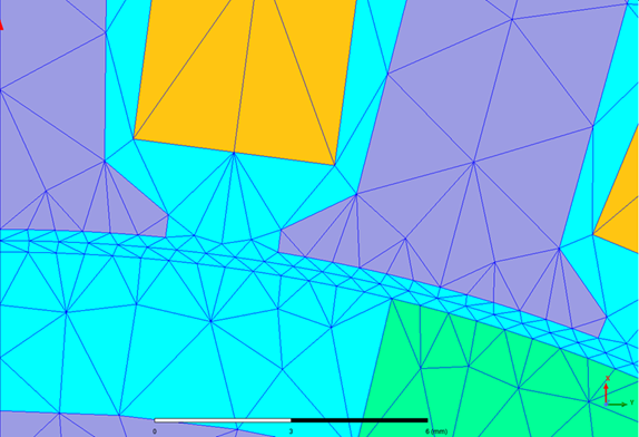 Layers in Band Mesh