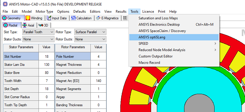 Ansys optiSLang