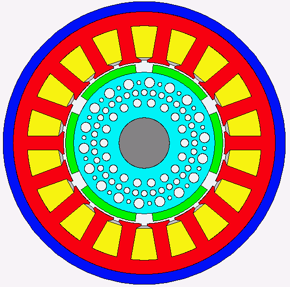 Rotor Water Jacket Model