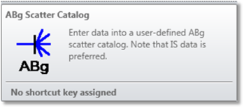 ABg Scatter Data Catalogs