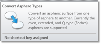 Convert Asphere Types