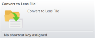 Convert to Lens File