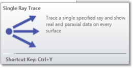 Single Ray Trace