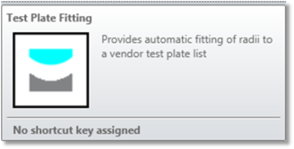 Test Plate Fitting
