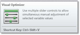 Visual Optimizer (optimize tab, non-sequential)