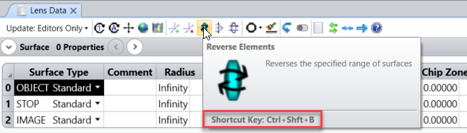 Shortcut Keys