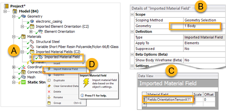 1.3. Import and Map the Fiber Orientation Tensor in Mechanical