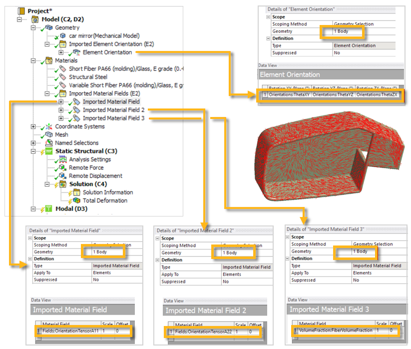 3.2. Import the Injection Molding Simulation Results