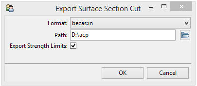 2.1.14.3. Section Cut Export