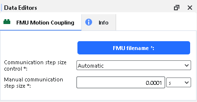 Chapter 12: FMU Motion Coupling Module