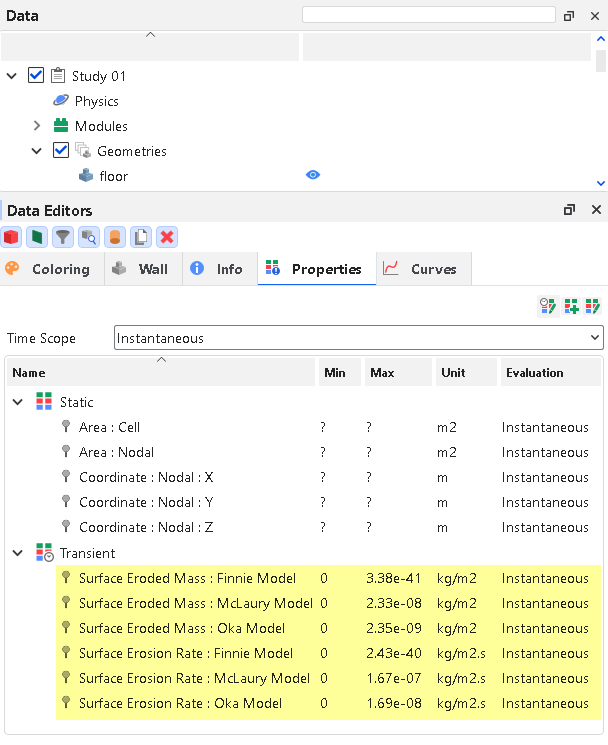 Chapter 11: Erosion Model Module