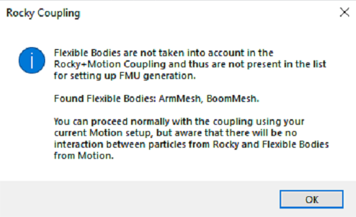 Chapter 2: Ansys Motion Coupling Module
