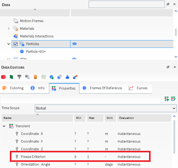 Chapter 36: Particle Freeze Outside Region Module
