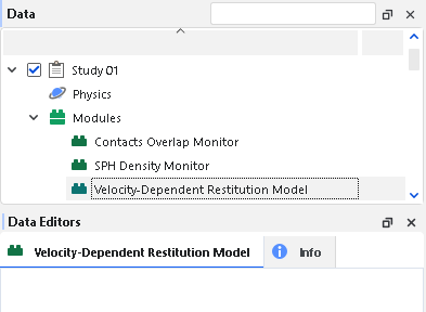 Chapter 47: Velocity-Dependent Restitution Model