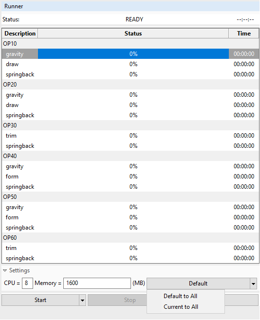 4.5. Run the Analysis