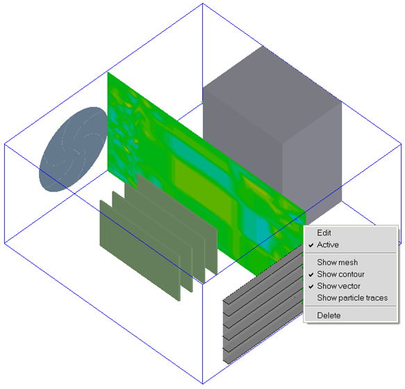 3.9. Using the Context Menus in the Graphics Display Window