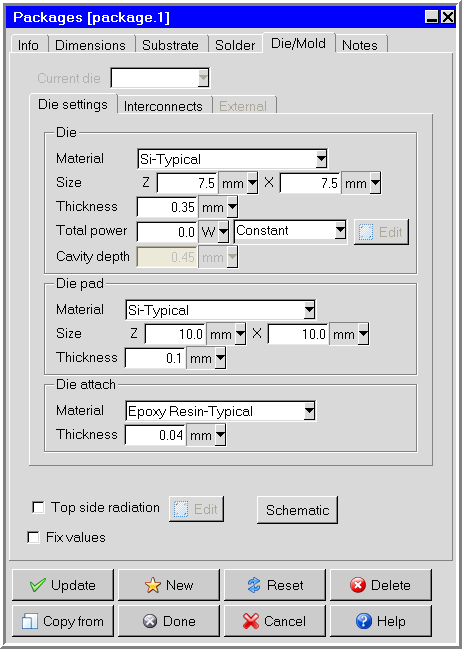 25.6. Adding a Package to Your Ansys Icepak Model