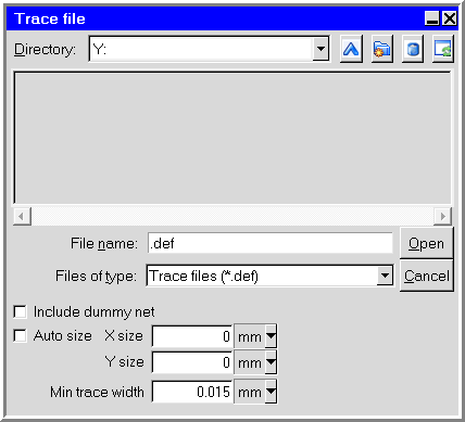 6.6.2. Importing Trace Files