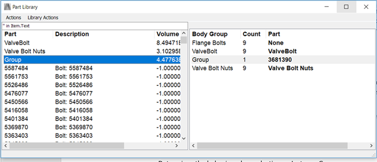 5.6.1. Part Library Interface