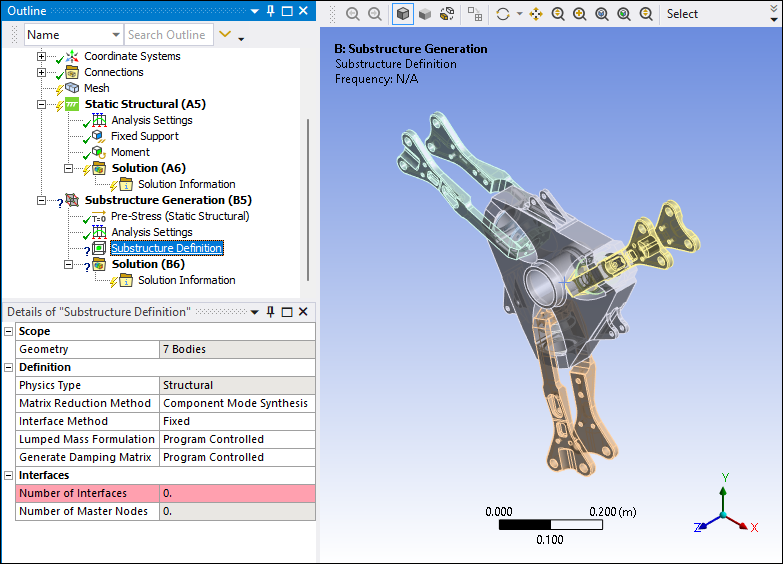 4.1. Scoping Substructure Generation Analyses