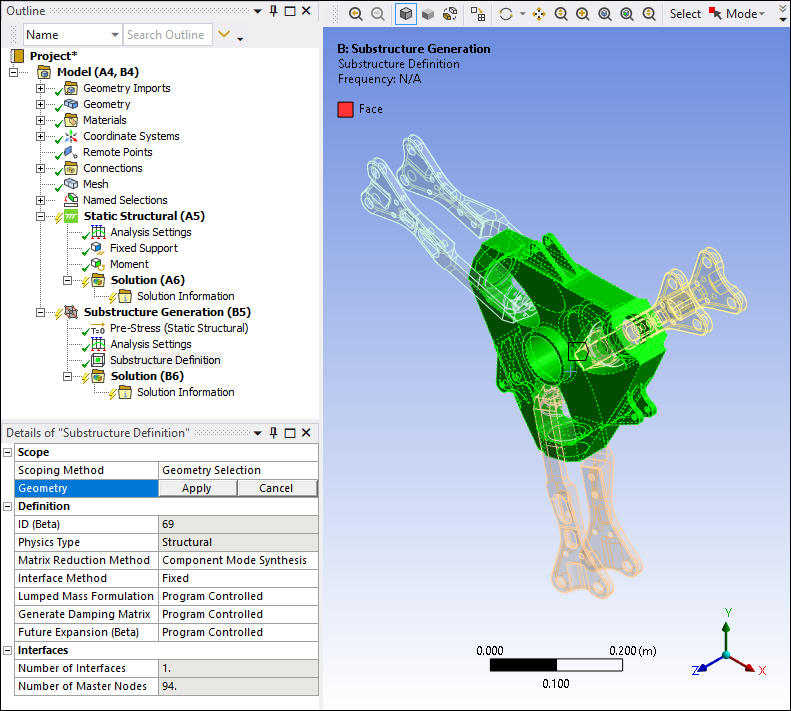 4.1. Scoping Substructure Generation Analyses