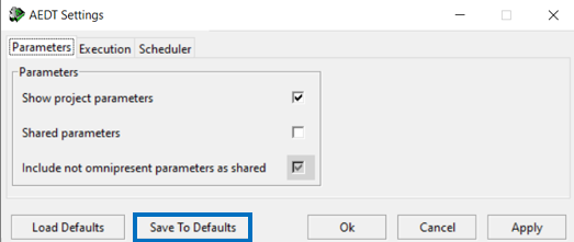File Infrastructure for Default Values