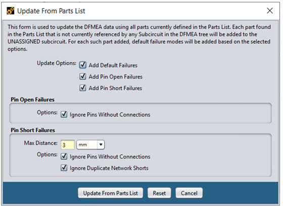 6.1. Design Failure Mode and Effects Analysis (DFMEA)