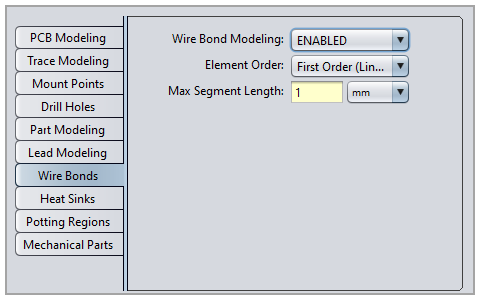 8.10. FEA- Wire Bonds