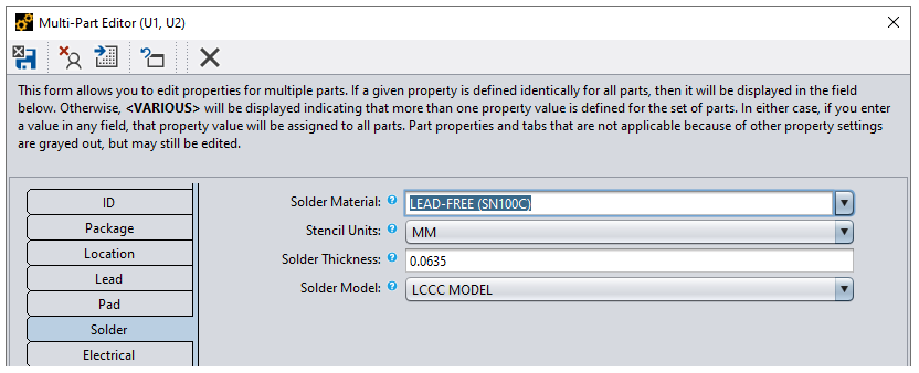 6.6. Solder Fatigue Analysis Module