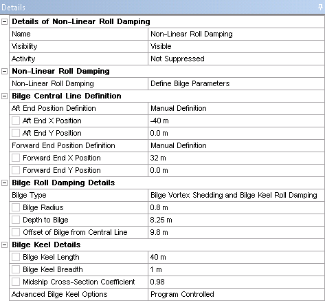 5.5.12. Nonlinear Roll Damping