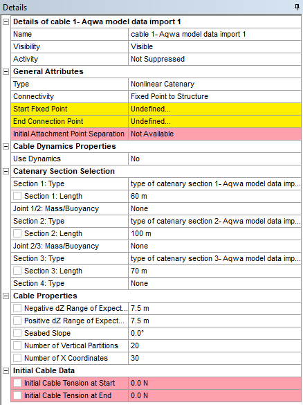 5.12. Aqwa Model Data Import