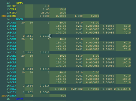 5.12. Aqwa Model Data Import