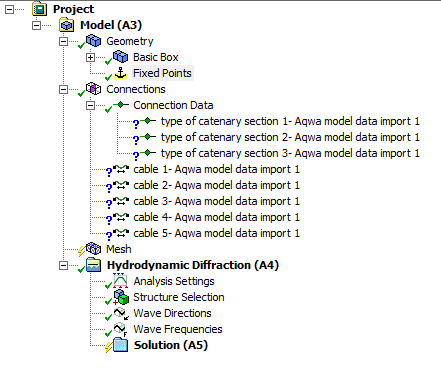 5.12. Aqwa Model Data Import