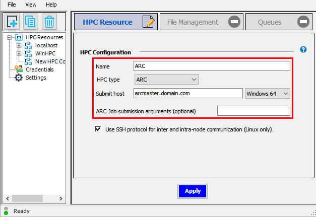 4.9. Example: Setting Up a Multi-Node Ansys RSM Cluster (ARC)