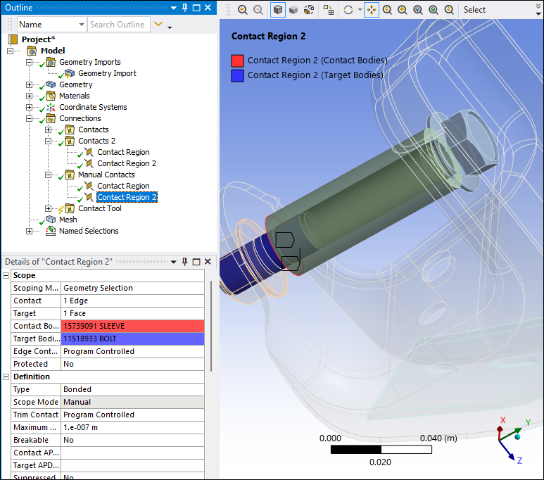 9.6.8.1. Contact Setup and Verification