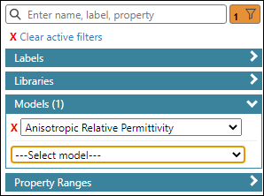 7.2.4. Searching and Filtering Materials