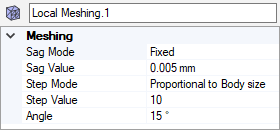 Creating a Local Meshing